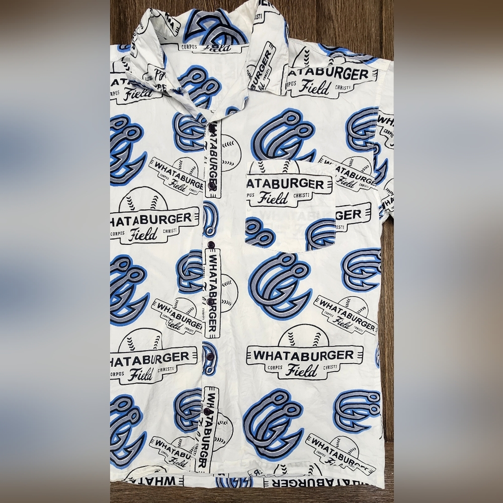 Men's Whataburger Field Corpus Christi Baseball Butto… - Gem